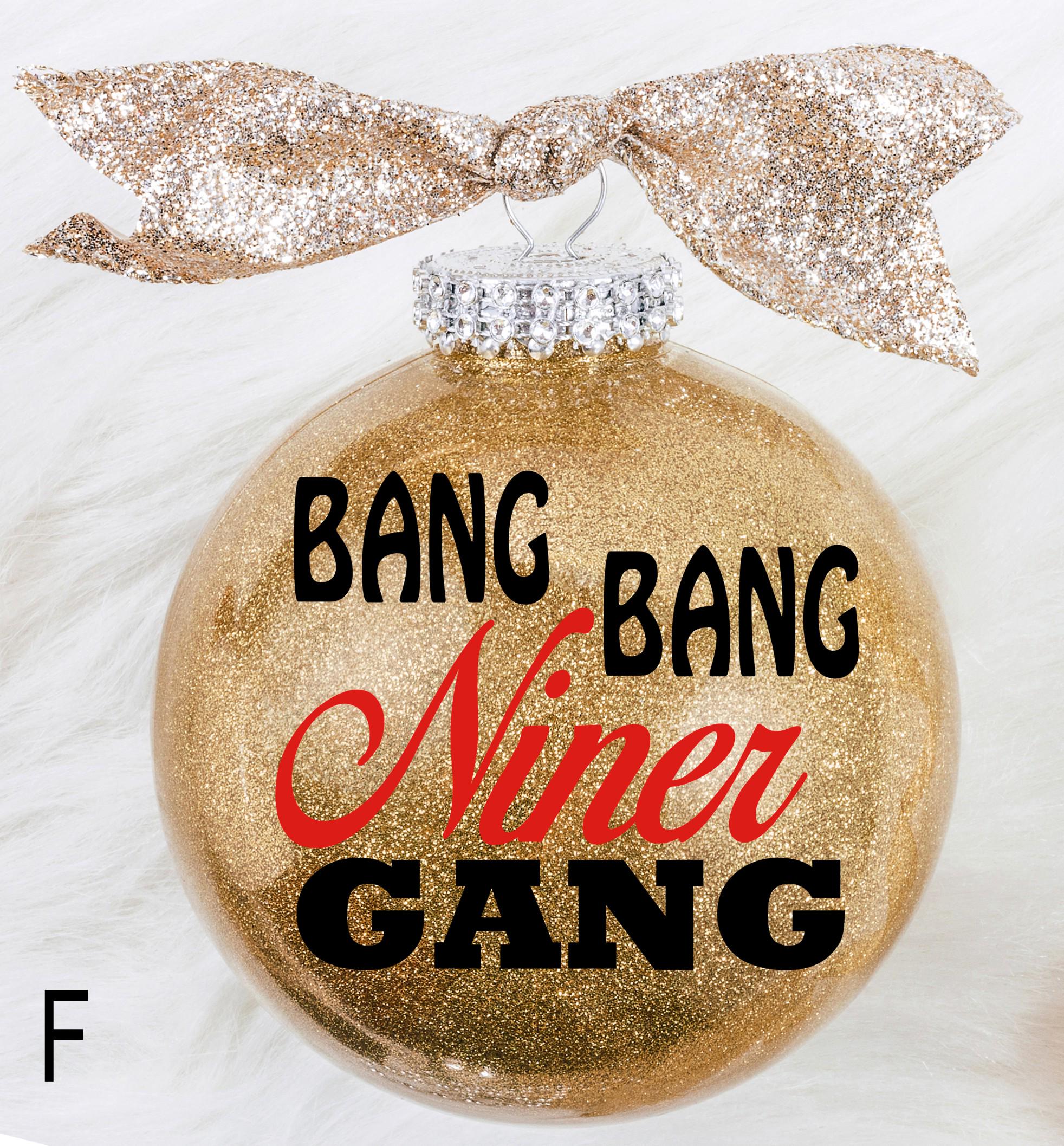 49ers, San Francisco, Christmas Ornament, Tree Decoration, - Etsy