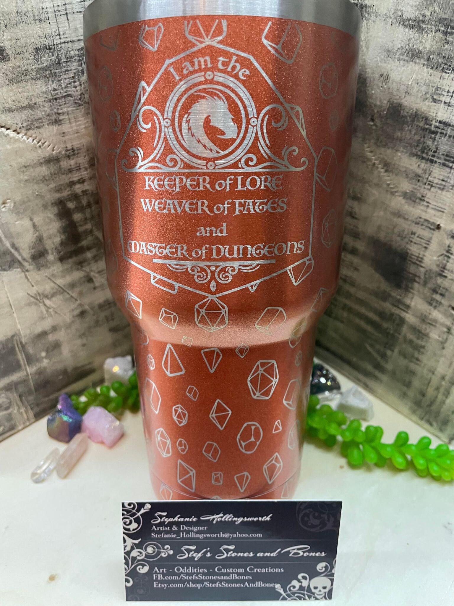 Dungeons and Dragons Themed Full Wrap Tumbler Laser File - SVG - 30 and ...