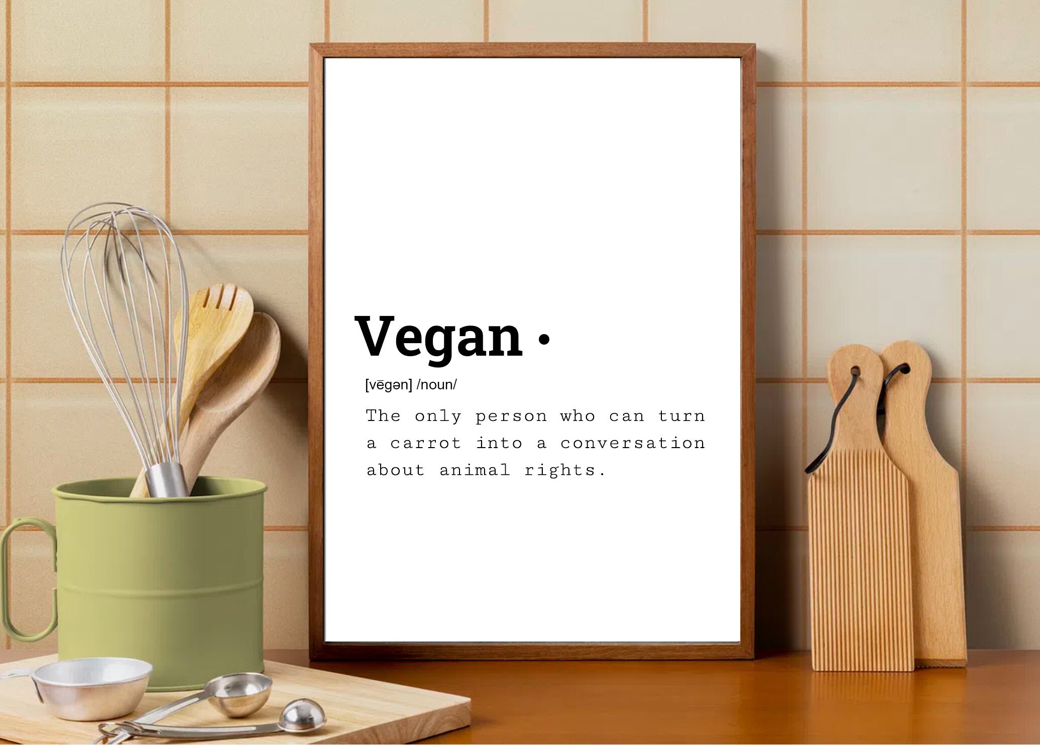 Funny Vegan Definition Instant Download Vegan Print Gift Vegan ...