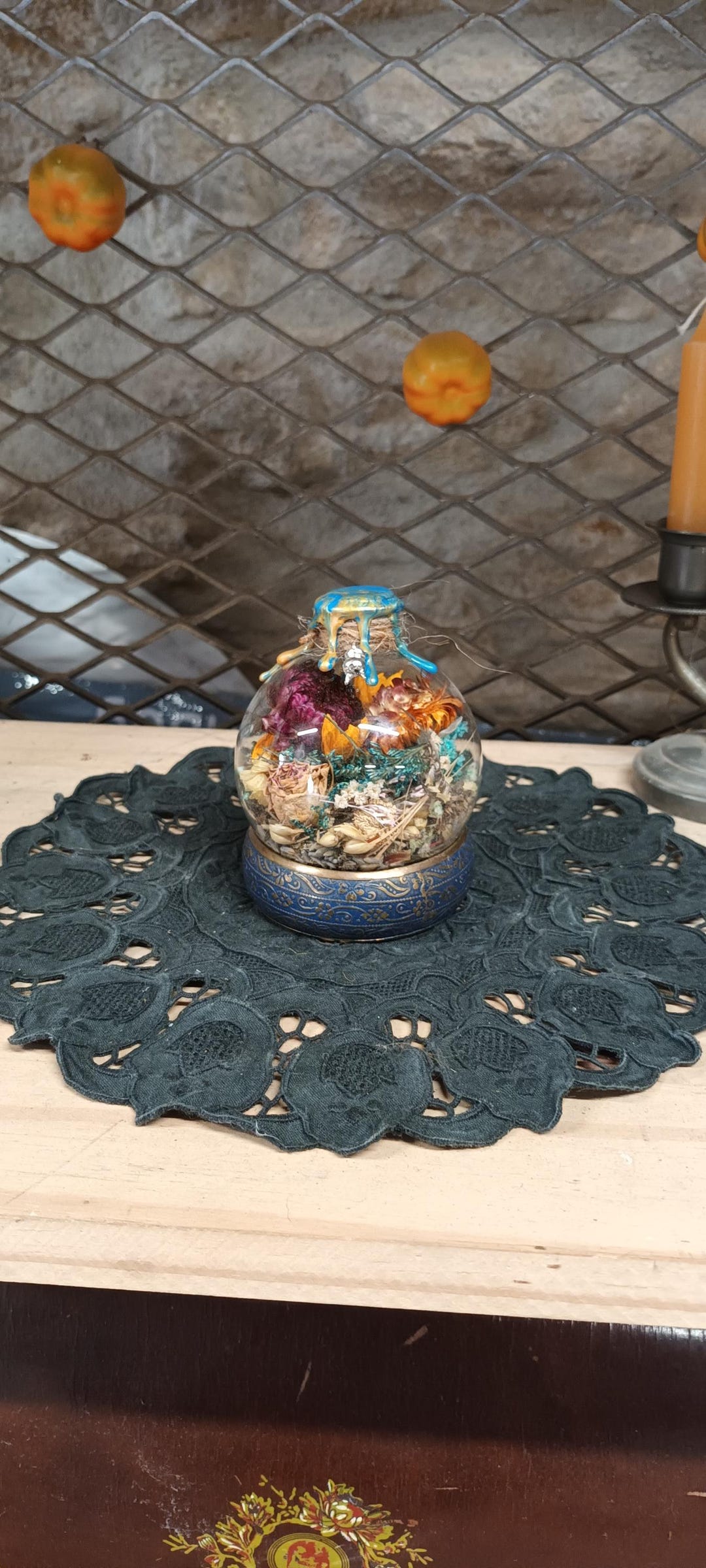 Witch Ball, Witchball, Spell Ball, Spell Jar Ball, Glass Ball, Wicca ...