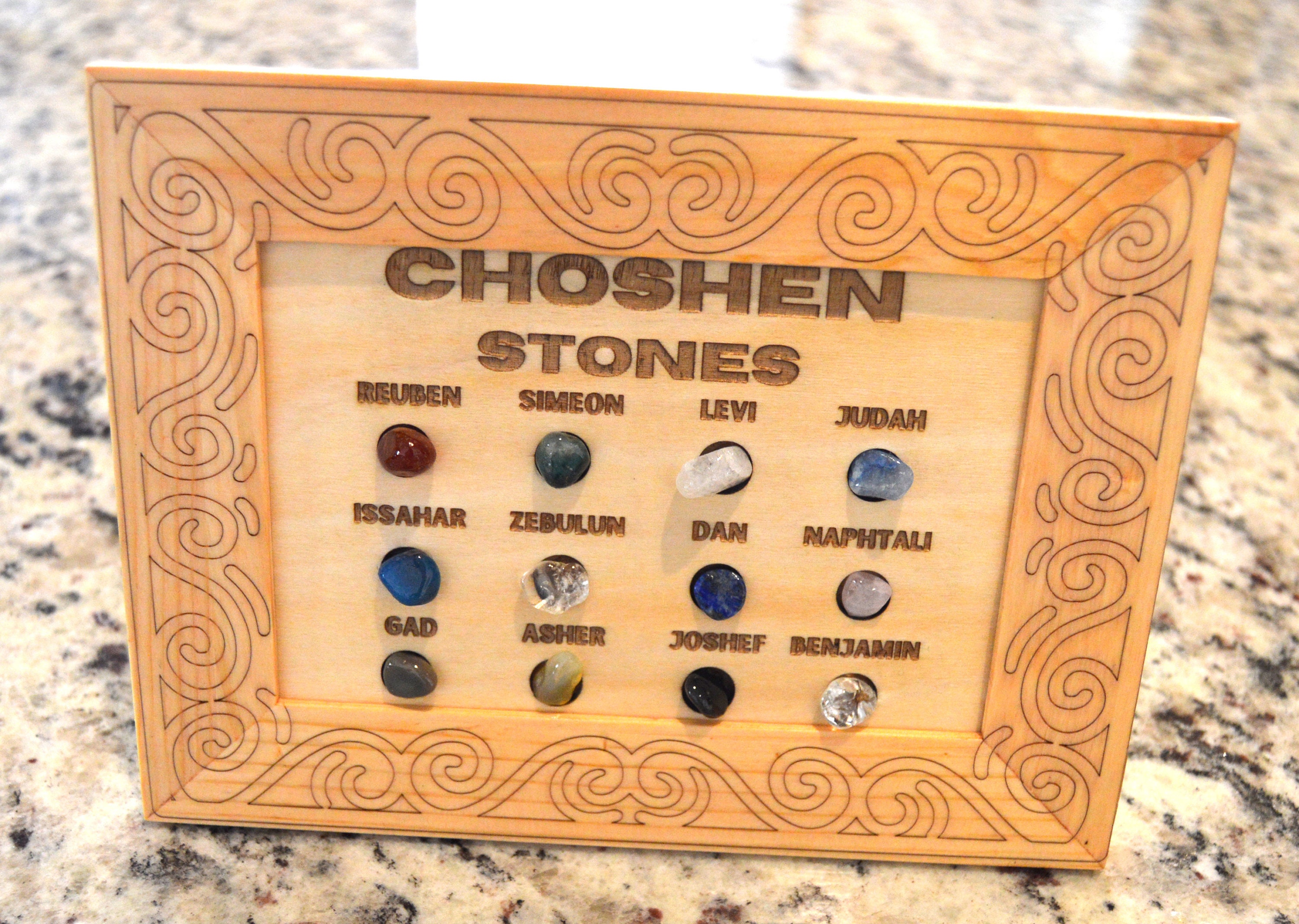 Ephod Choshen Hoshen the High Priest Jewish Messianic 12 Tribes of ...