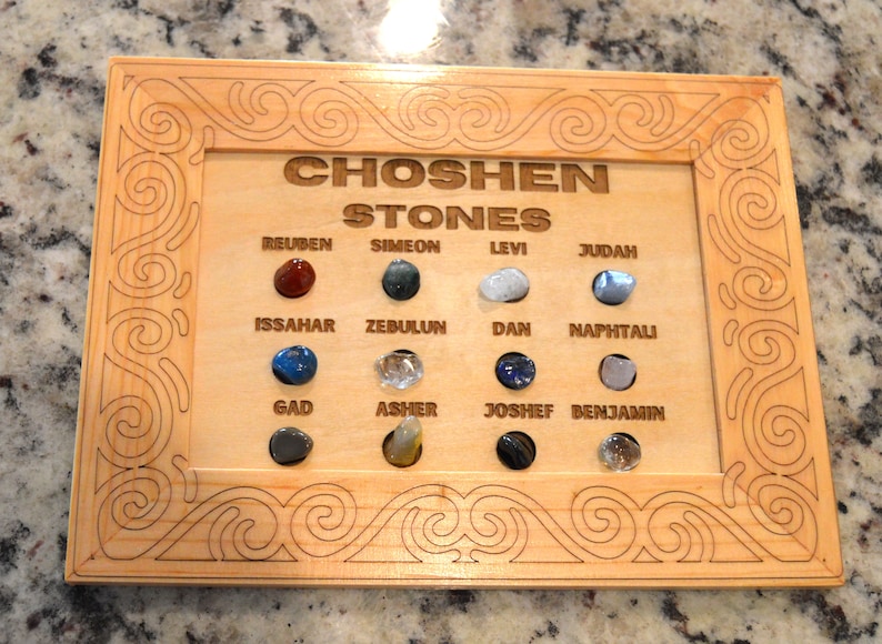 Ephod Choshen Hoshen the High Priest Jewish Messianic 12 Tribes of ...