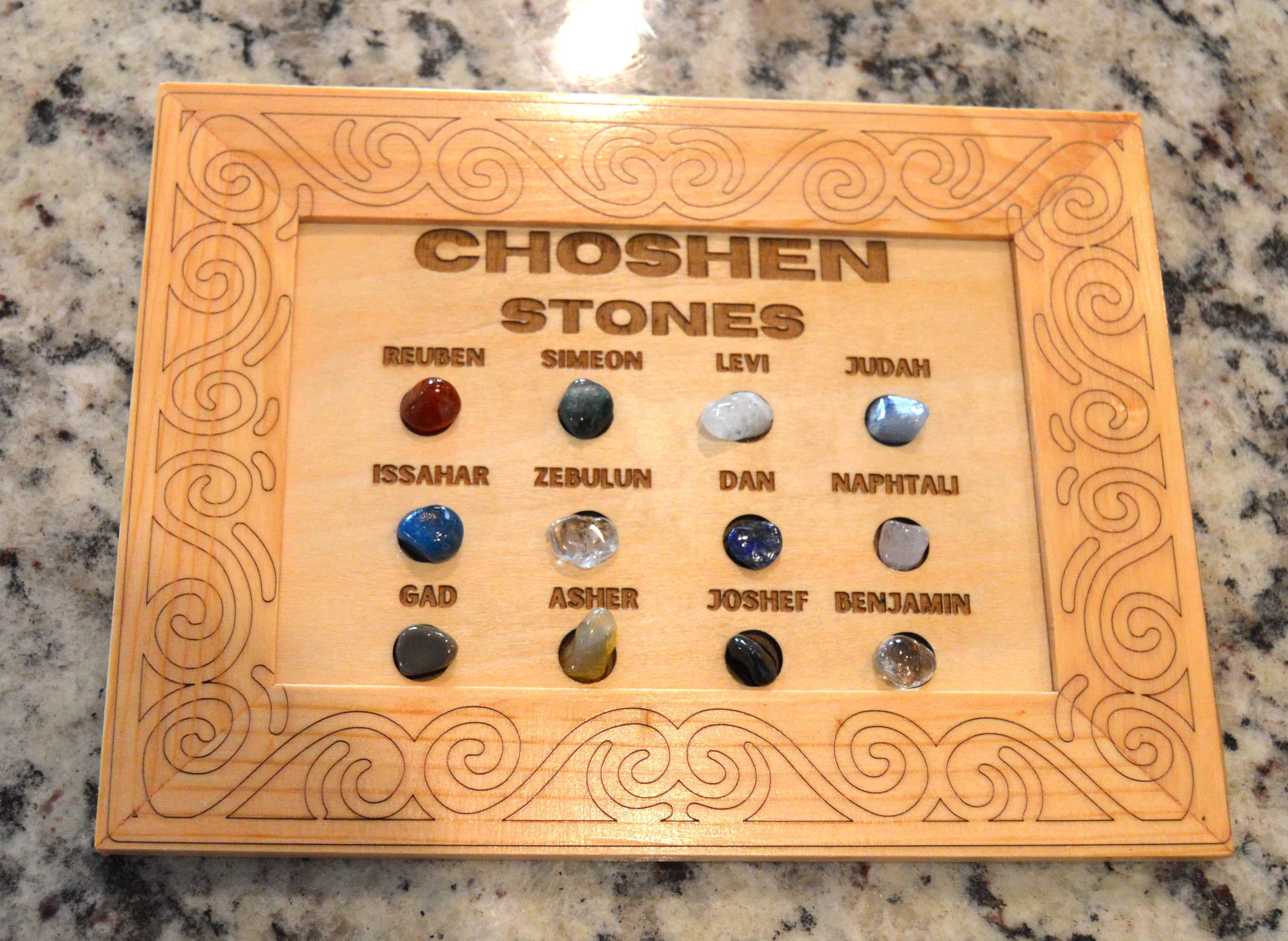 Ephod Choshen Hoshen the High Priest Jewish Messianic 12 Tribes of ...