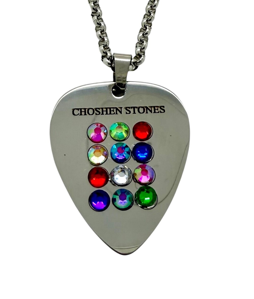 Ephod Hoshen Breastplate 12 Tribes Israel Heart Pendant Engraved in ...