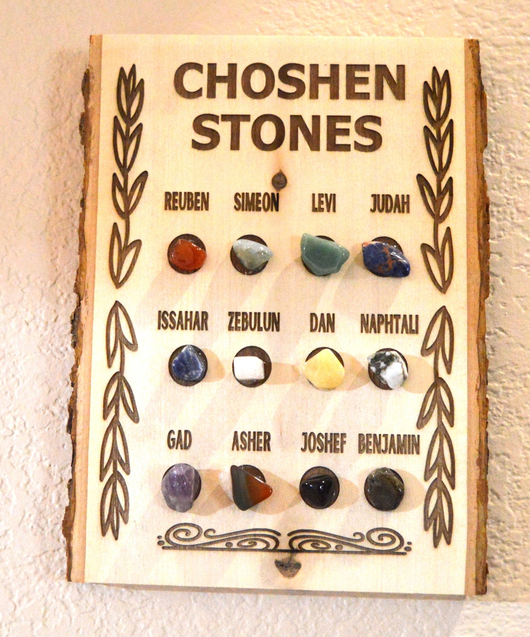 CHOSEN Stones 12 Tribes Of Israel Hoshen High Priest Ephod With The