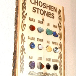 CHOSEN Stones 12 Tribes of Israel Hoshen High Priest Ephod With the ...