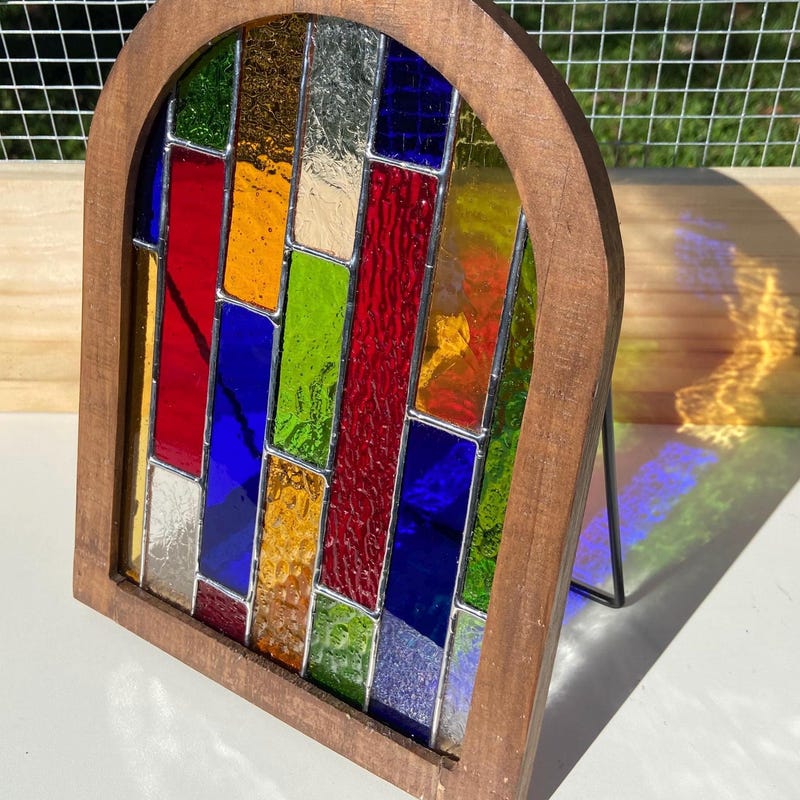 Arch Stained Glass - Etsy