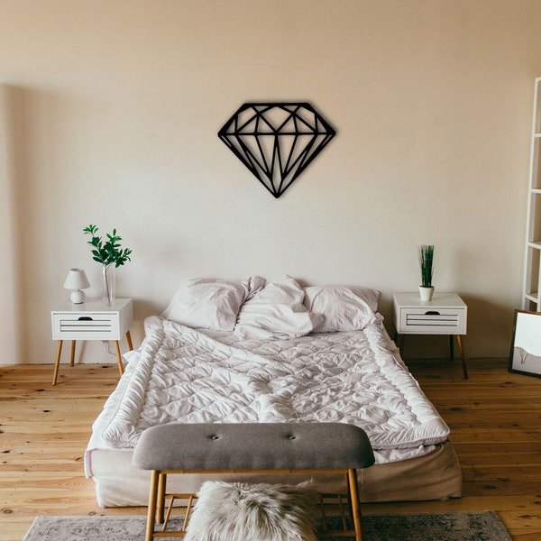 Geometric Diamond - Etsy