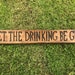 Wooden Bar Signs Gin Alcohol Beer Vintage Road Street Sign Garden Bar ...