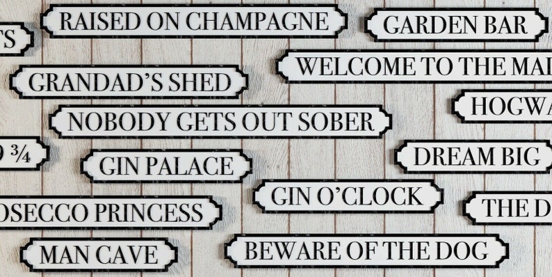 Shed Road Sign Grandad Dad Grandma Grumpy She Shed Man Cave - Etsy