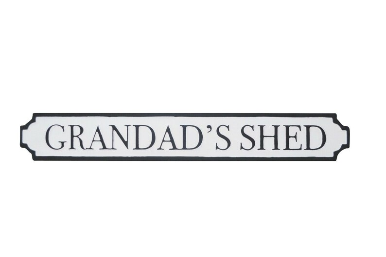 Shed Road Sign Grandad Dad Grandma Grumpy She Shed Man Cave - Etsy