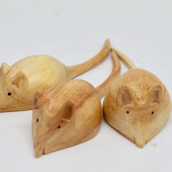 Wooden Mouse - Etsy UK