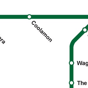 NSW Trainlink Regional Rail Network Map - Etsy