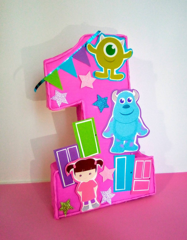 Monster Inc Pinata Inspired Monsters Pinata Monster Inc Party | Etsy