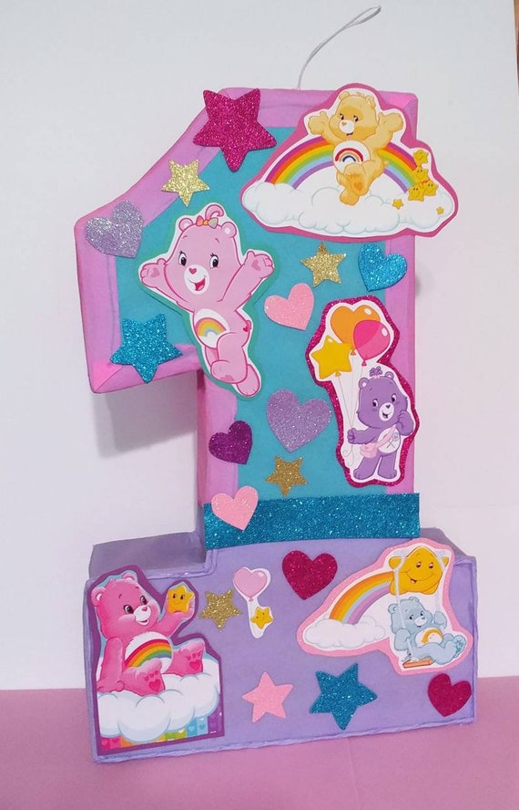 The Care Bears Pinata the Care Bears Number Pinata the Care | Etsy