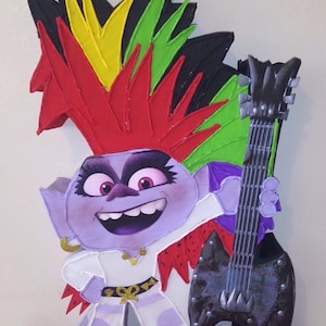 Queen Barb Pinata Trolls Pinata Trolls Birthday Party Queen Barb Party ...