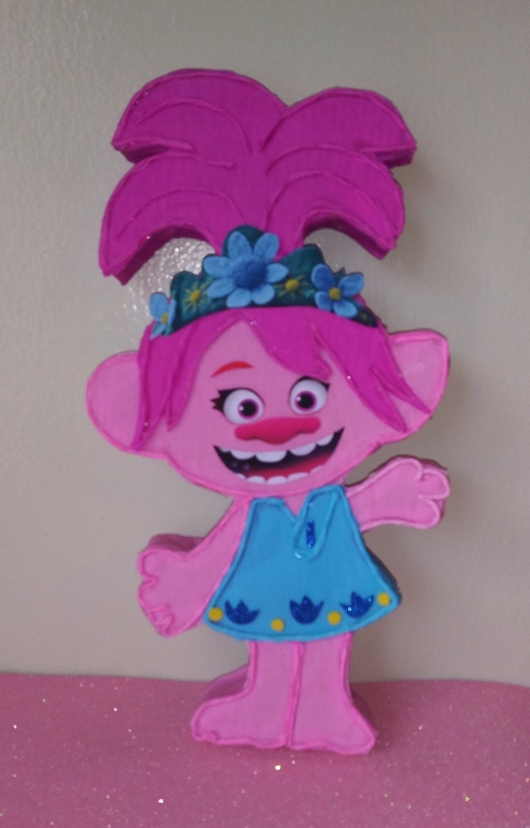 Poppy Pinata Trolls Pinata Trolls Party Themed Trolls Birthday Party ...