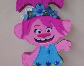Poppy Pinata Trolls Pinata Trolls Party Themed Trolls Birthday | Etsy