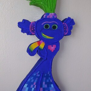 Trolls Pinata Trolls Party Themed Trolls Birthday Party Supplies - Etsy