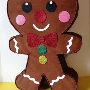Gingerbread Pinata, Gingerbread Cookie Pinatas, Christmas Pinata, Kids ...