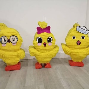 Chicken Pinata Inspired Little Chicken Song Party Chicken Song Birthday ...