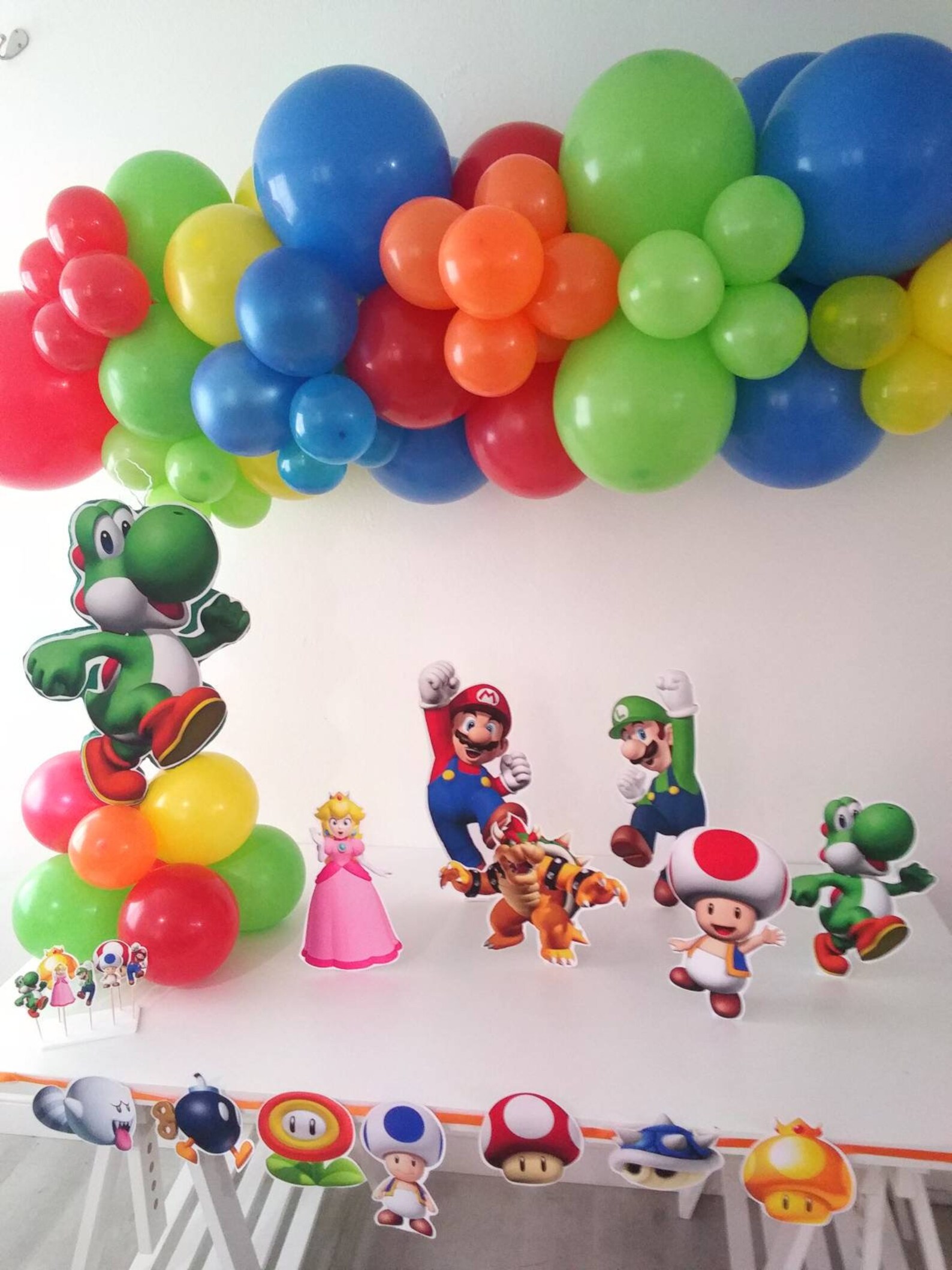 Mario Bros Super Kit Perfect to Decorate Your Party Mario Bros - Etsy