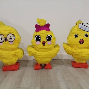 Chicken Pinata Inspired Little Chicken Song Party Chicken Song Birthday ...