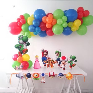 Mario Bros Super Kit Perfect to Decorate Your Party Mario Bros Party ...