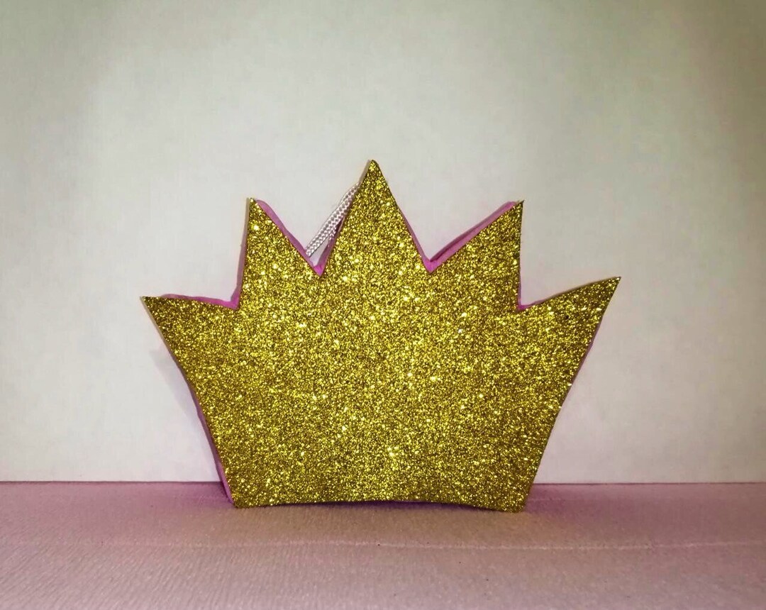 Gold Crown Pinata, Crown Gold and Pink Birthday Party, Princess ...