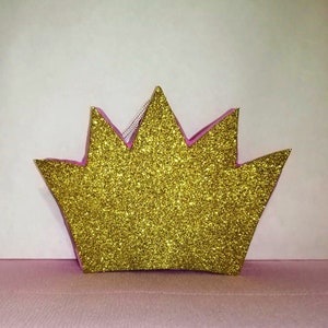 Gold Crown Pinata, Crown Gold and Pink Birthday Party, Princess ...