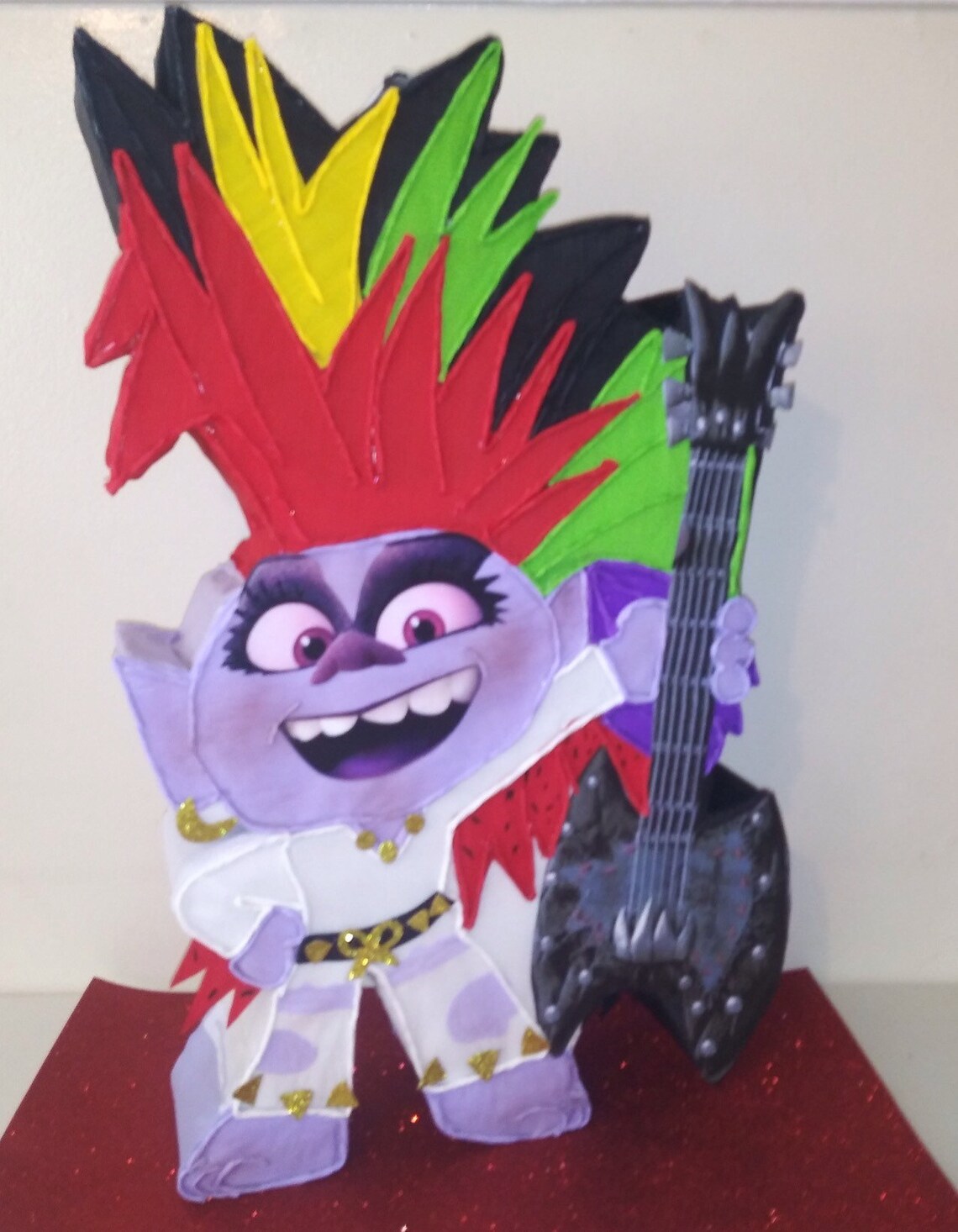 Big Pinata Queen Barb Pinata Trolls Pinata Trolls Birthday Party Queen ...
