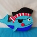 Pirate Whale Pinata, Whale Pirate Birthday Party, Pirates Birthday ...