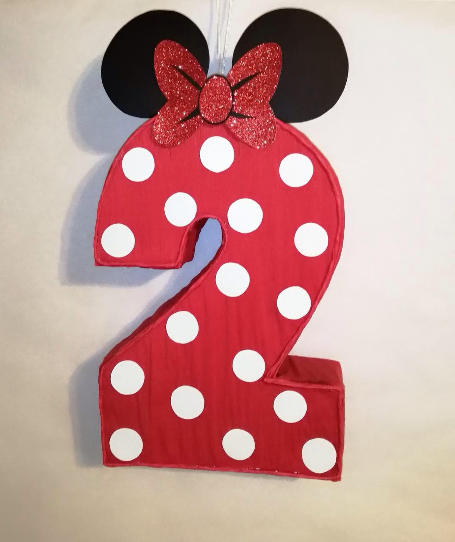 Minnie Mouse Number Two Pinata Minnie Mouse Birthday Party - Etsy