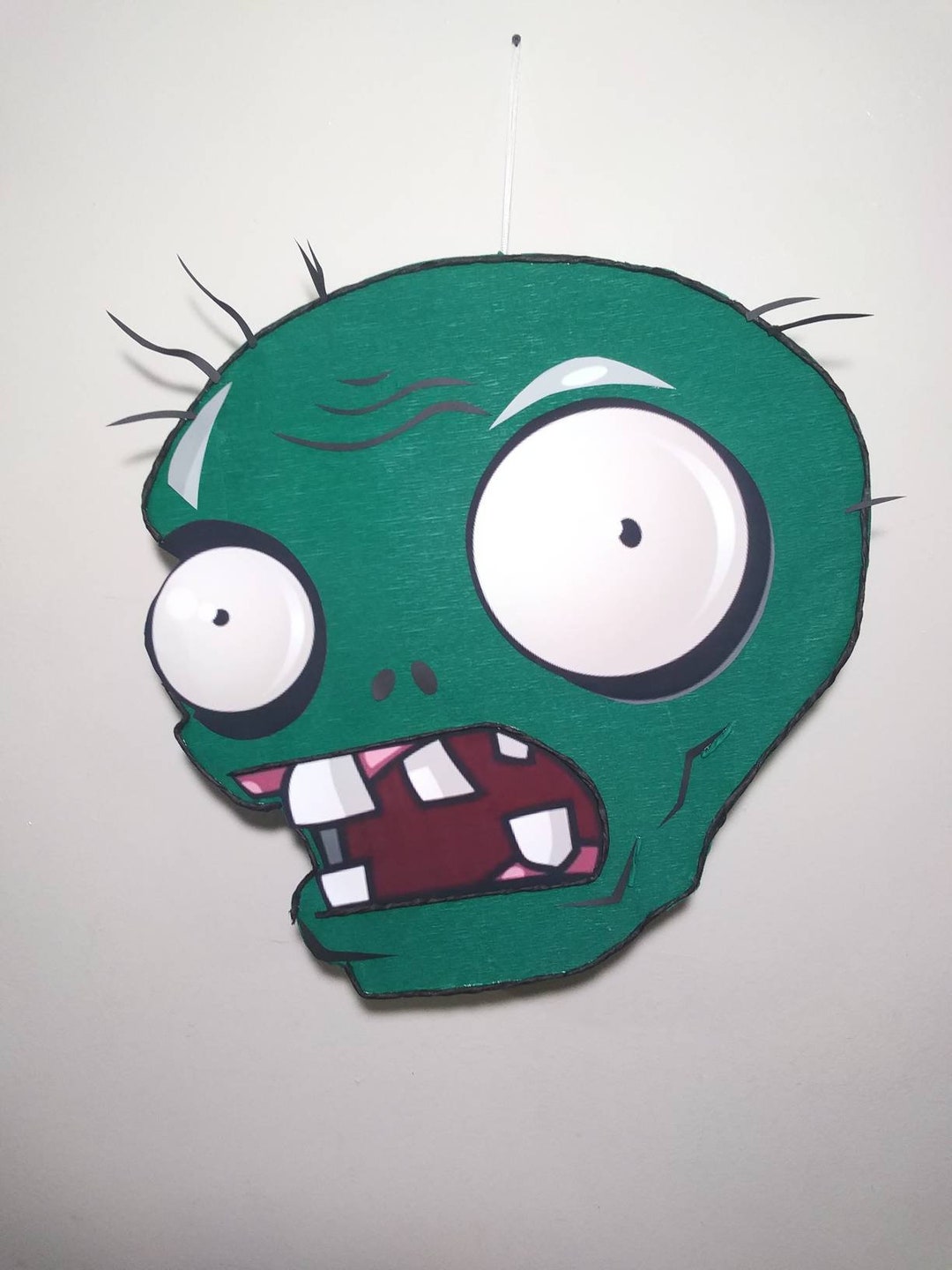 Zombie Pinata Vs Plants Pinata Zombie Party Zombie Birthday Decorations ...