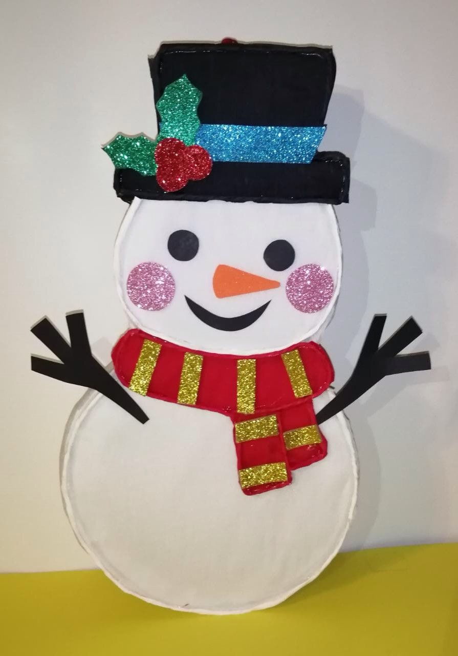 Christmas Pinata, Christmas Pinatas, Snowman Pinata, Kids Christmas ...