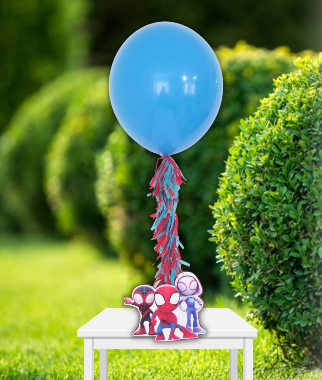 Spidey Birthday Centerpiece Spidey and Friends Centerpiece Spidey Party ...