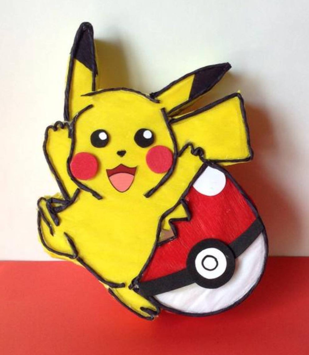 Pikachu Pinata Inspired Party Supplies Pokemon Pinata - Etsy