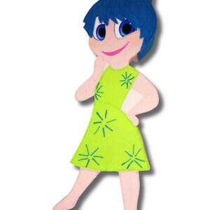 Large Inside Out Pinatas Joy Pinata Inside Out Party Supplies Inside ...