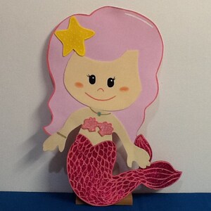 Mermaids Stand up Party Decorations, Mermaid Party Decoration, Mermaid ...