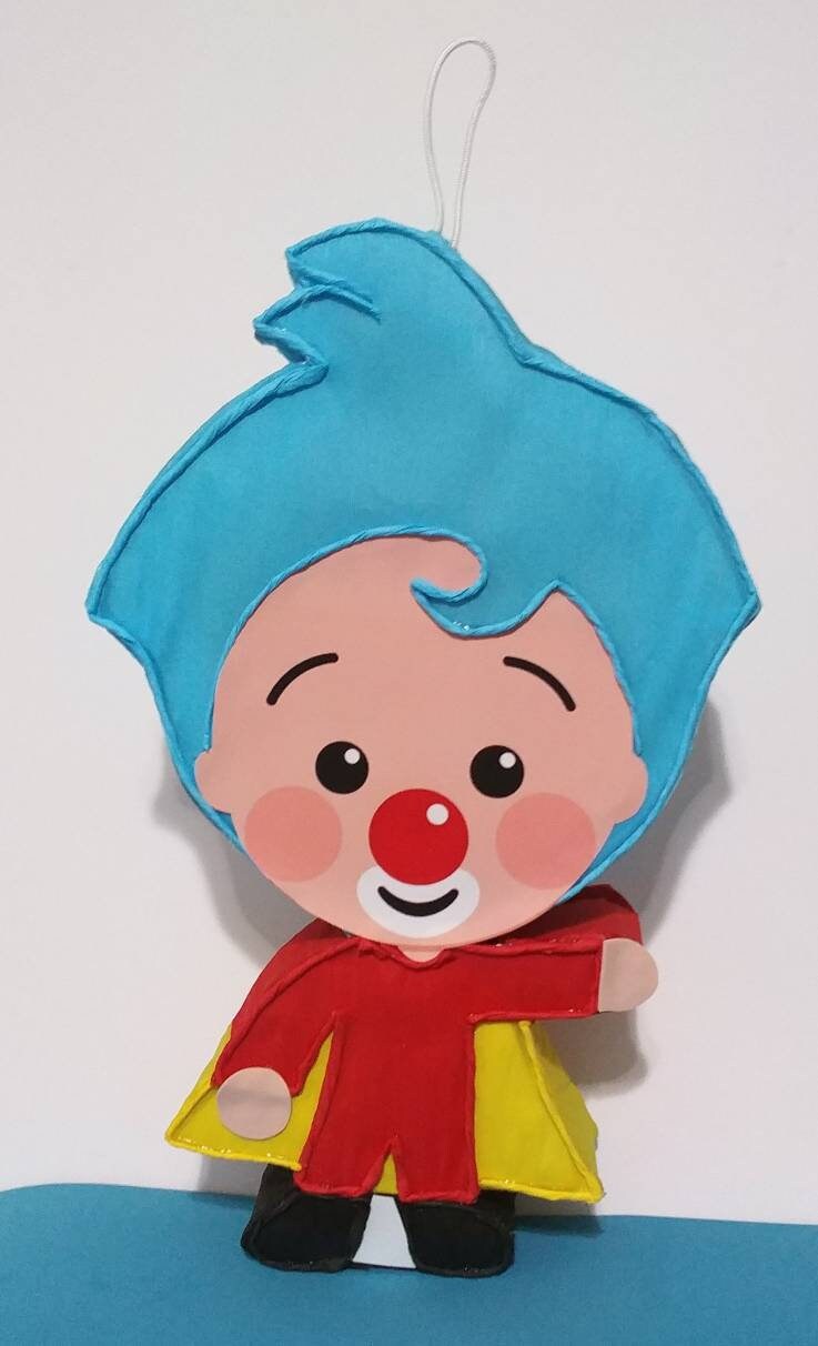 Number 1 Pinata Plim Plim Number One Pi??ata - Boy Birthday Party Clown ...