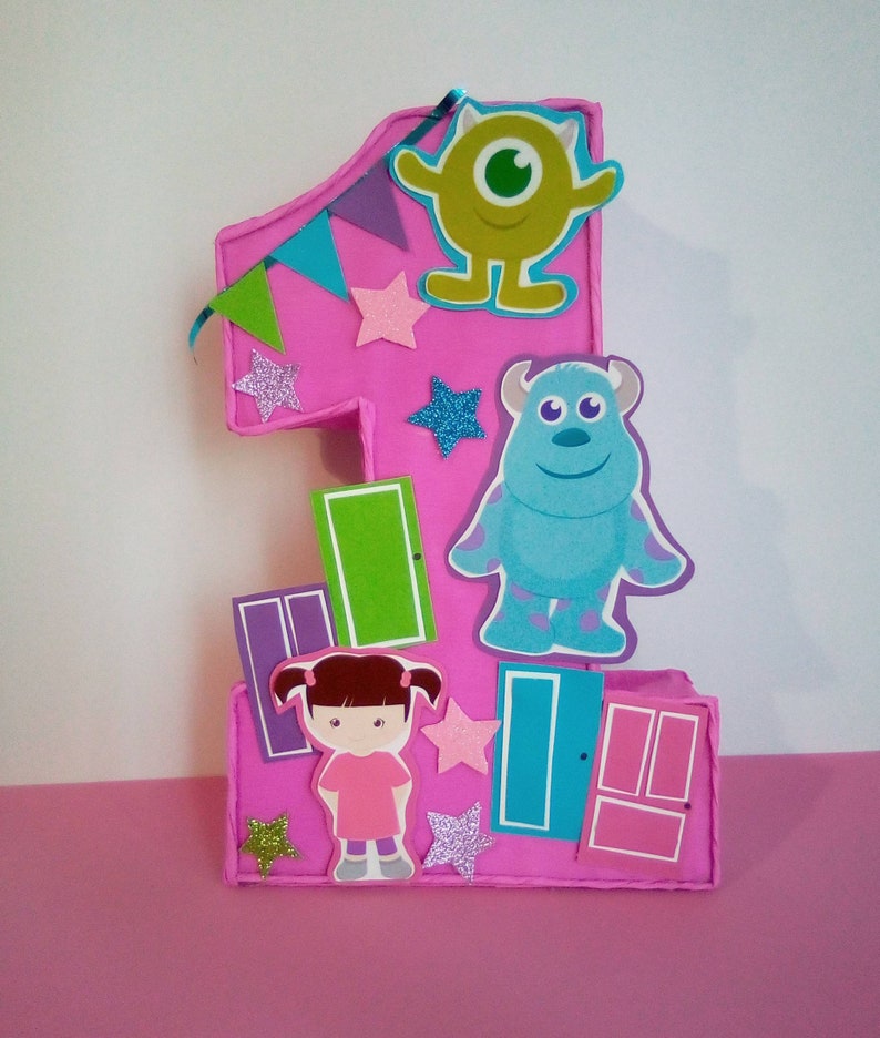 Monster Inc Pinata Inspired Monsters Pinata Monster Inc Party | Etsy