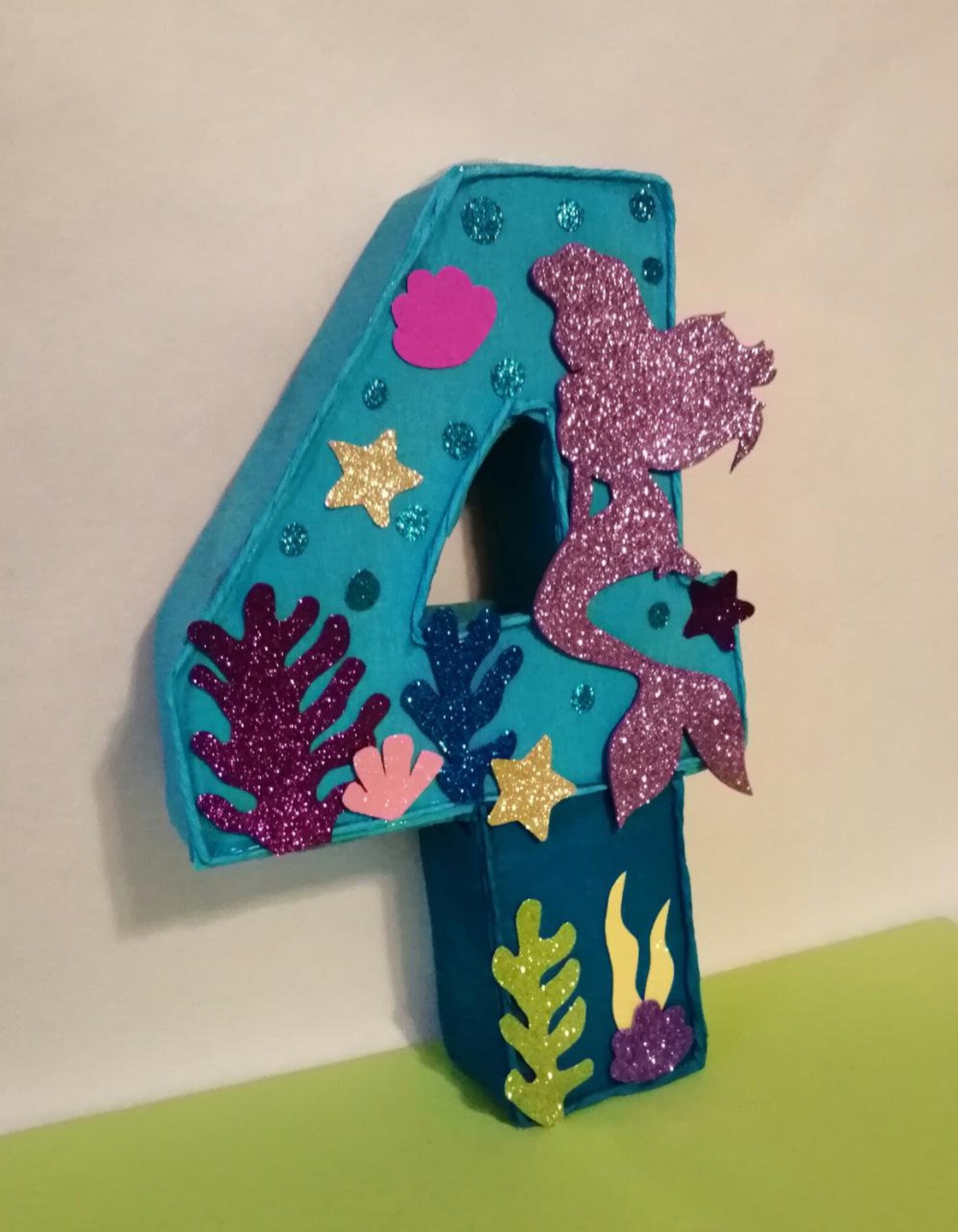 The Little Mermaid Pinata the Little Mermaid Birthday Party | Etsy