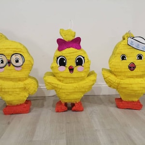 Chicken Pinata Inspired Little Chicken Song Party Chicken Song Birthday ...
