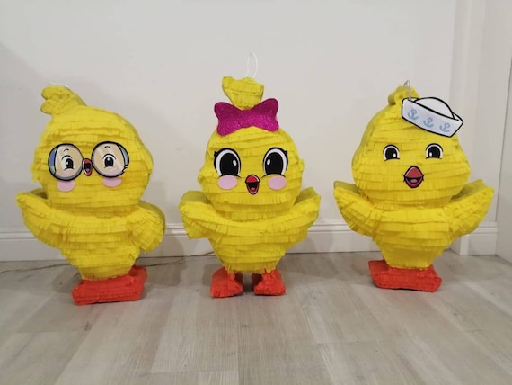 Chicken pinata inspired little chicken song party chicken song | Etsy