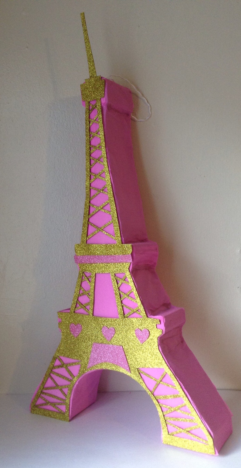 Black and White Eiffel Tower Pinata, Eiffel Tower Pinata, Eiffel Tower ...