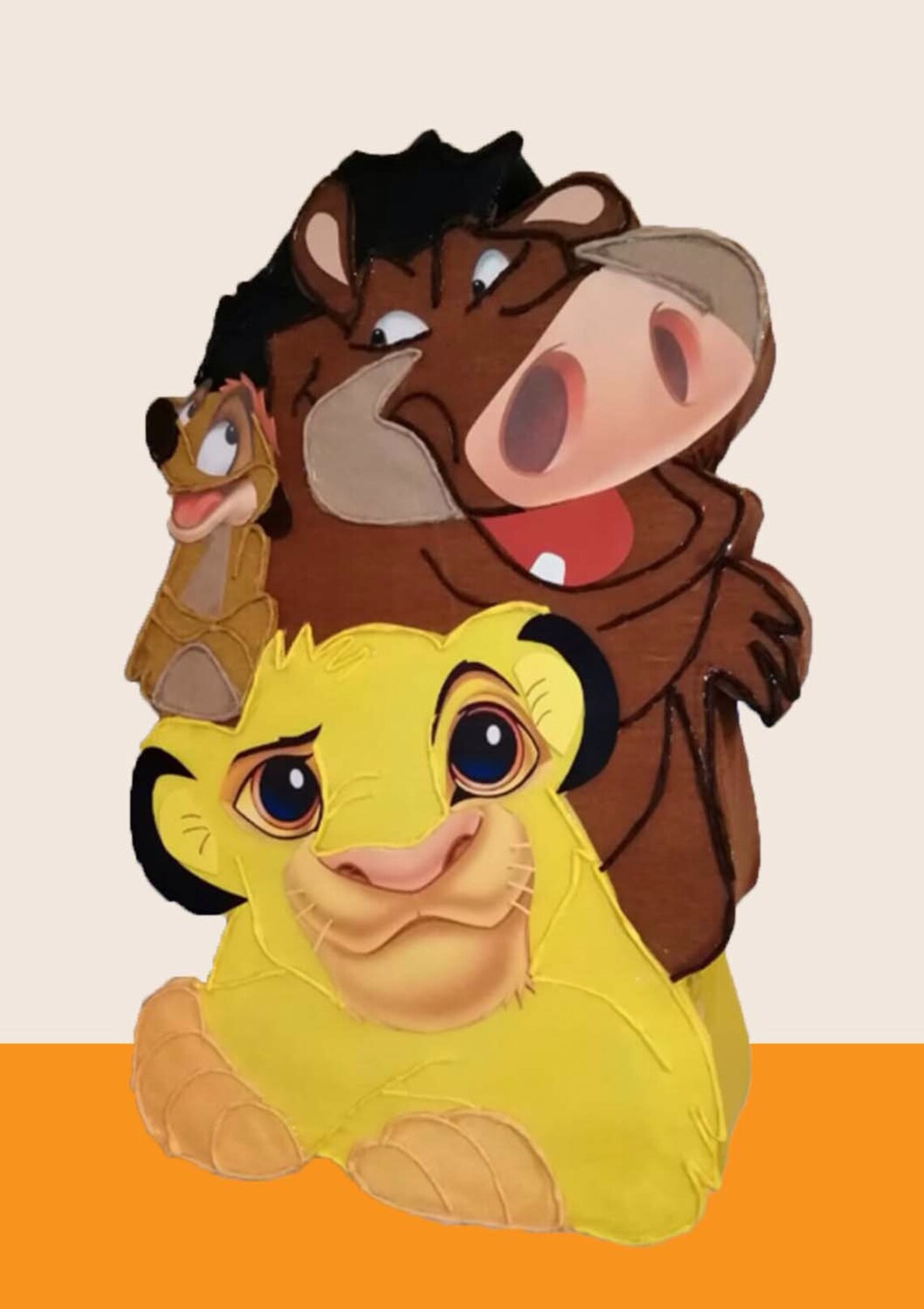 Simba Pinata the Lion King Pinata the Lion King Birthday - Etsy