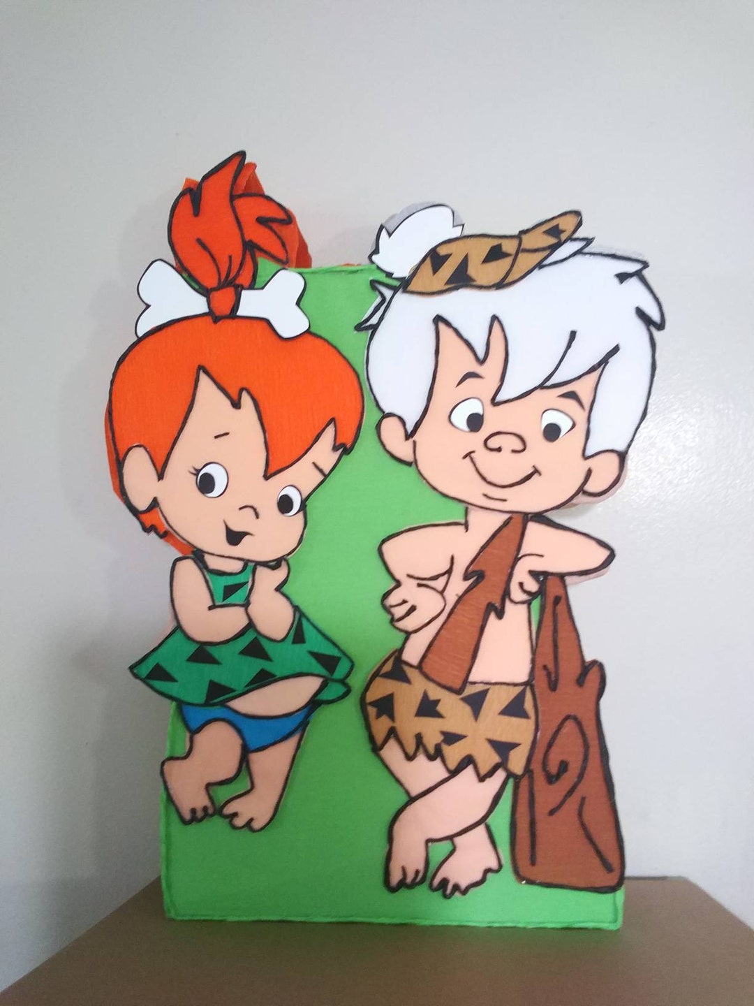Bam Bam and Pebbles Pinata Bam Bam Pinata Inspired Pebbles Pinata ...