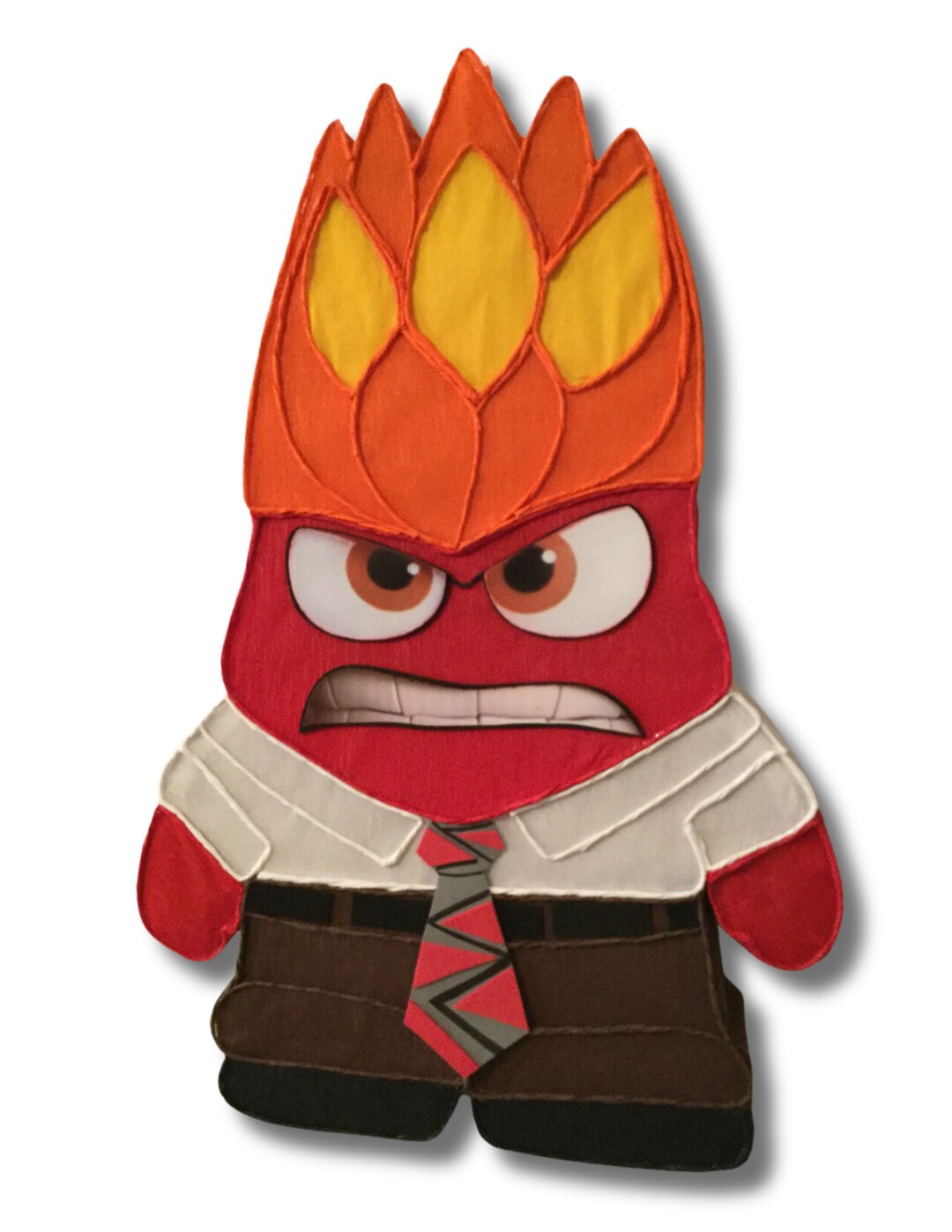 Anger Pinata Inside Out Party Supplies Inside Out 2 Birthday Inside Out ...