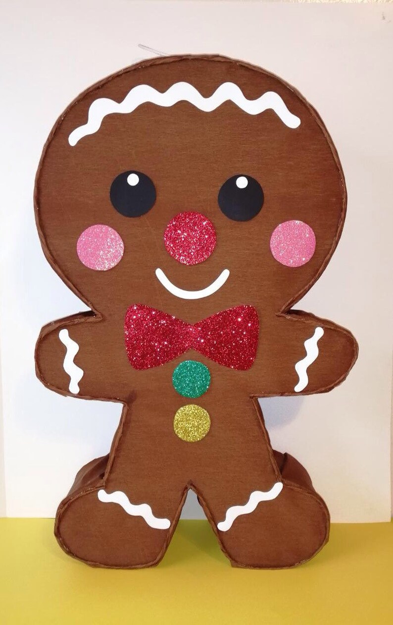 Gingerbread Pinata Gingerbread Cookie Pinatas Christmas - Etsy
