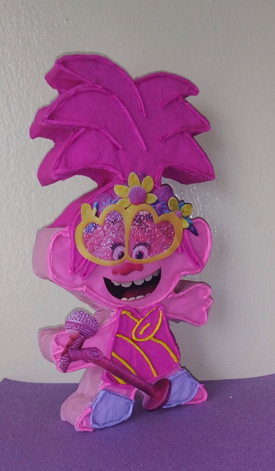 Poppy Pinata Trolls Pinata Trolls Party Themed Trolls Birthday | Etsy